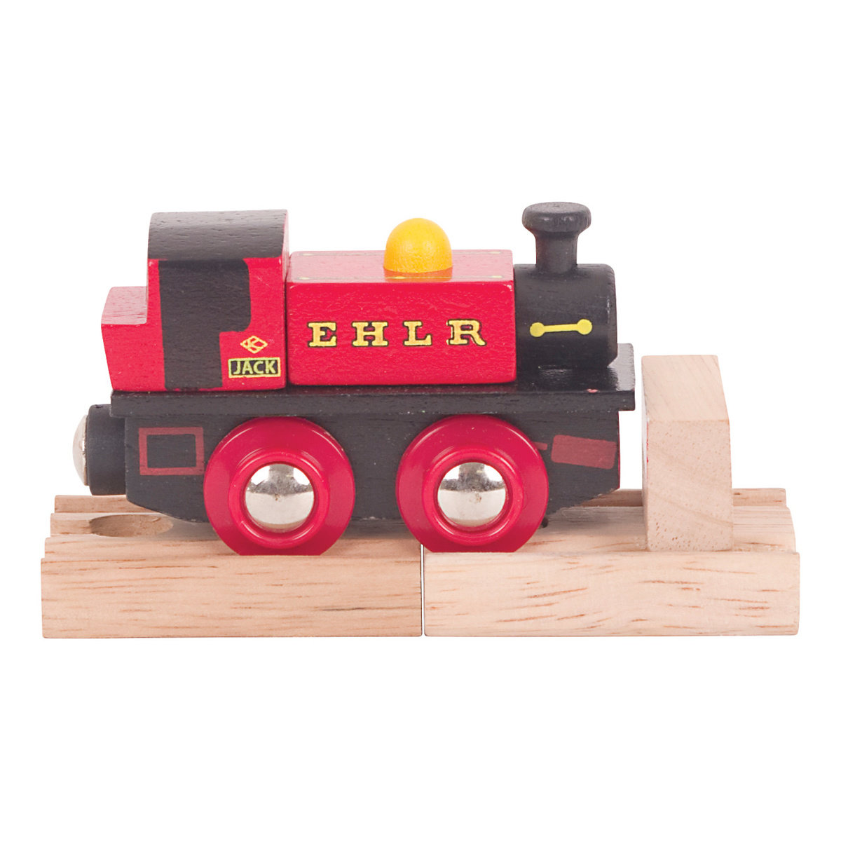 Bigjigs Rail Wooden replica of the EHLR Jack locomotive - banaby.eu