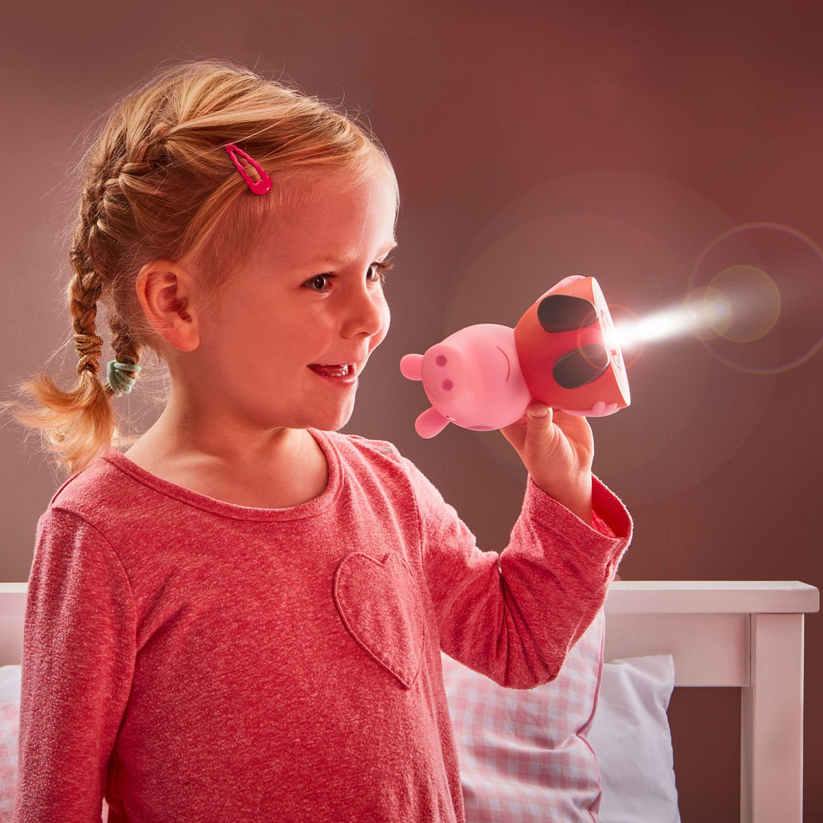 Lamp with flashlight Peppa Pig - Peppa - banaby.eu