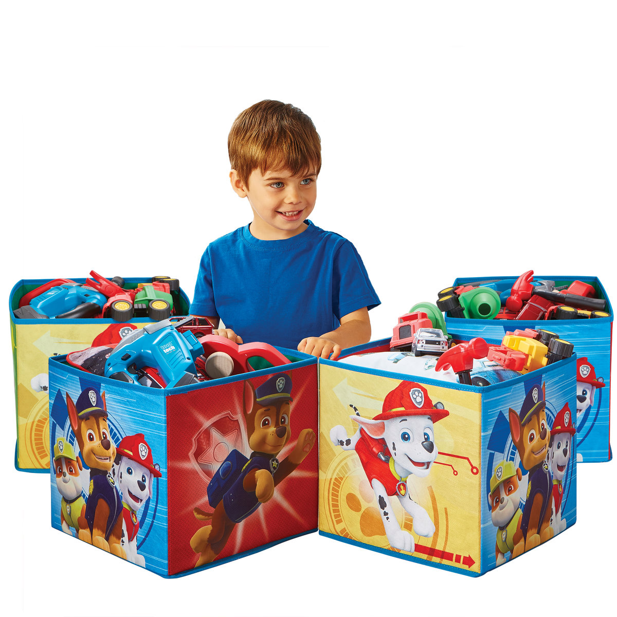 Four storage boxes - Paw Patrol - banaby.eu