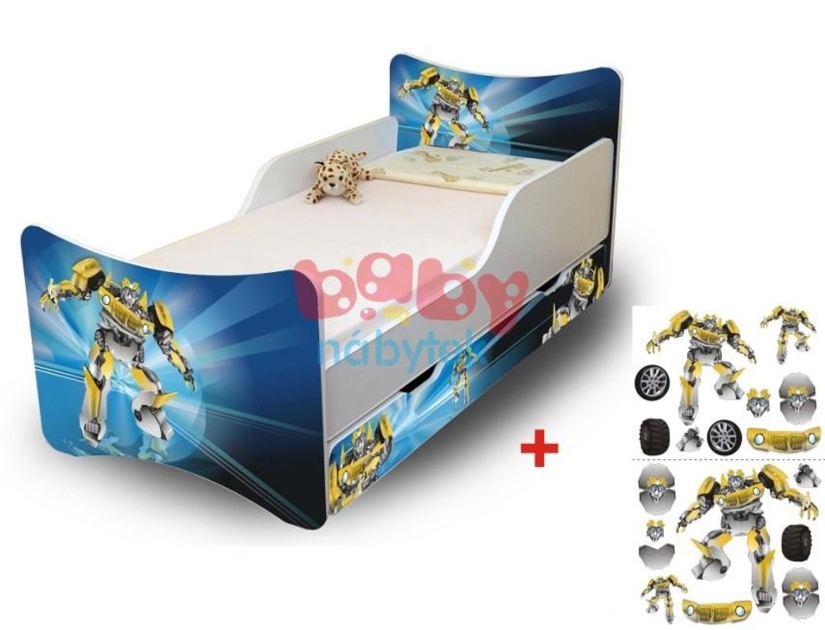 Robot Children's Bed - banaby.eu