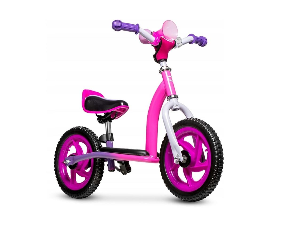 Children push bike a scooter LIONELO Roy - pink - banaby.eu