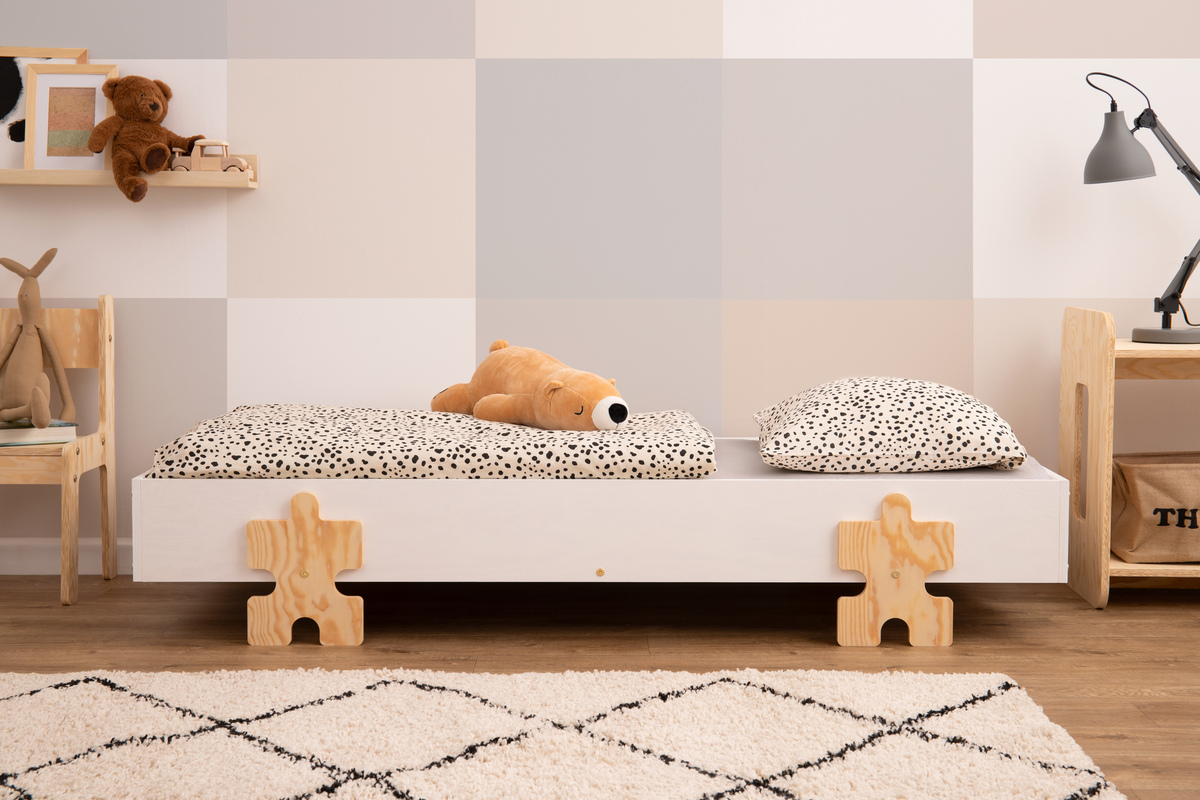 Universal Puzzle bed - white - banaby.eu