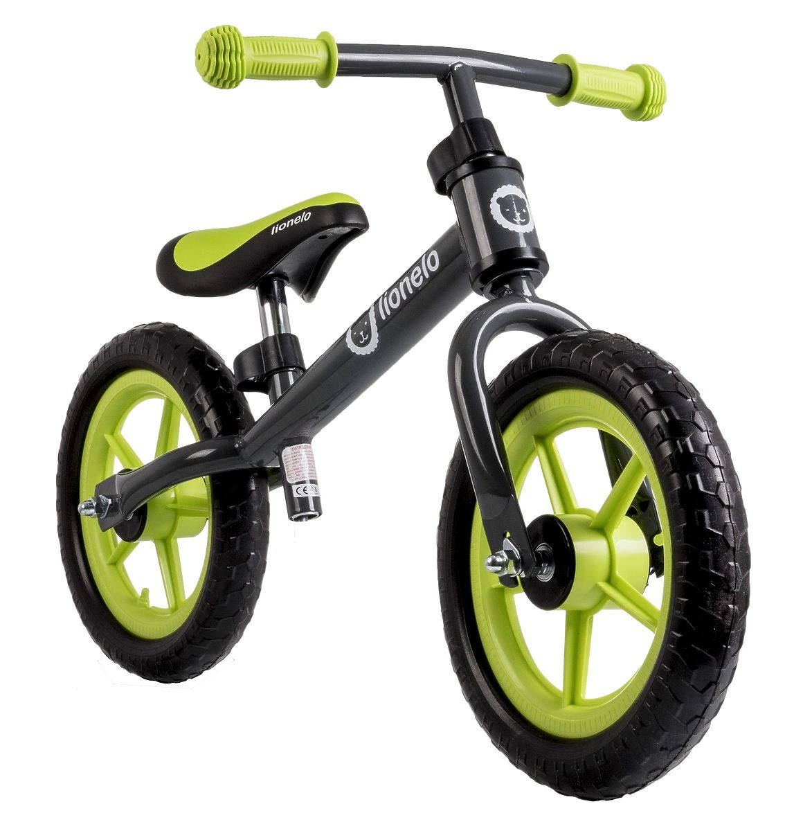 Children push bike LIONELO Fin Plus - grey - banaby.eu