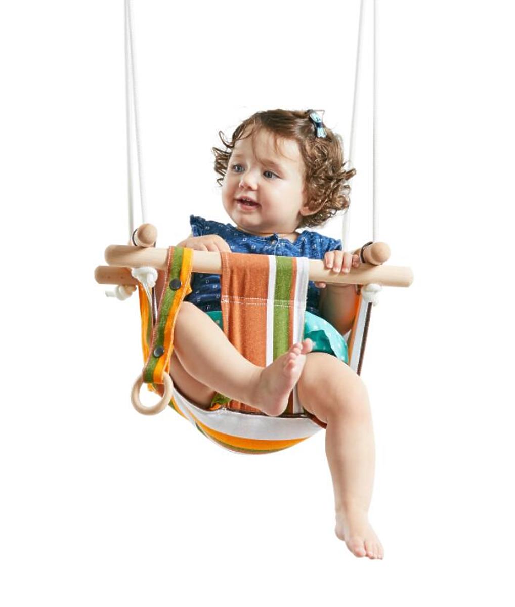 2Kids Toys Children's textile swing 100% striped cotton - banaby.eu
