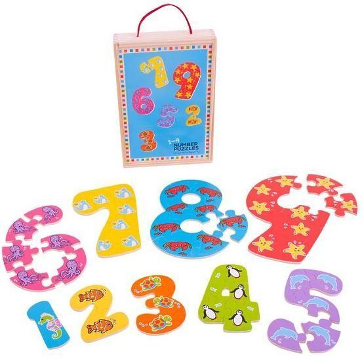 Number Puzzle from 1 to 9 BJ - banaby.eu